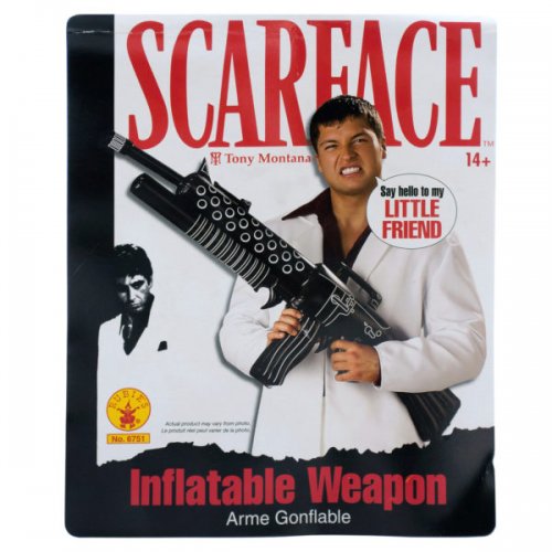Scarface Tony Montana Inflatable Weapon