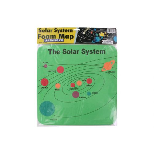 Foam Solar System Map