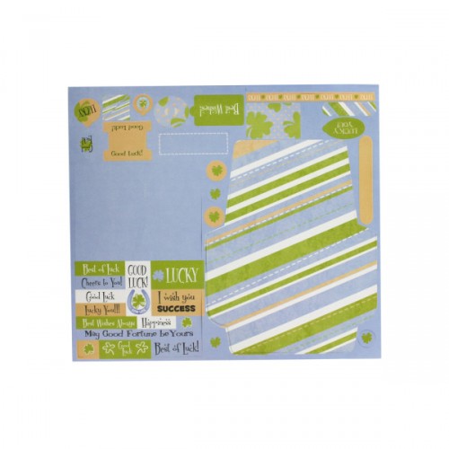 10 Sheet Good Luck Card Kit